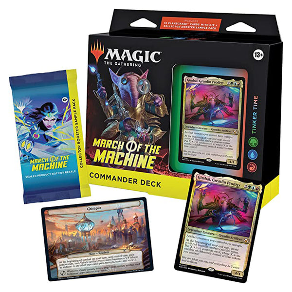 Magic The Gathering - March of The Machine Commander Deck (Tinker Time ...
