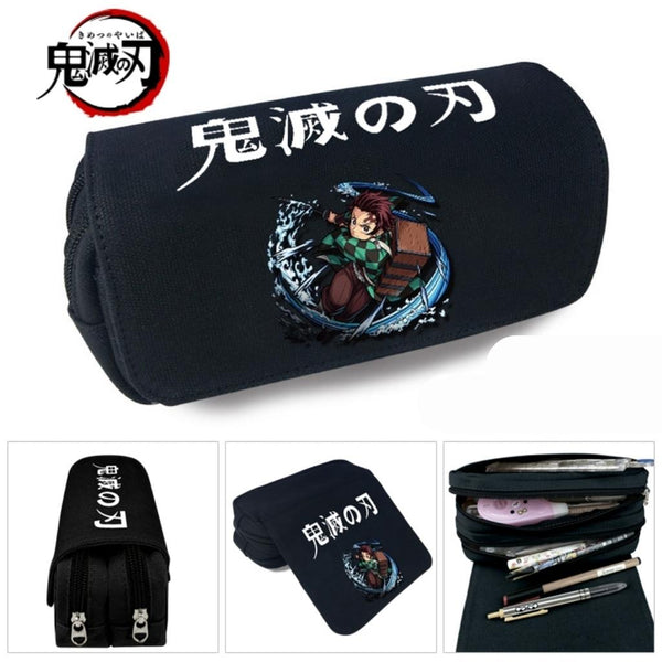 Demon Slayer - Canvas Pencil Case - Comic Book Factory