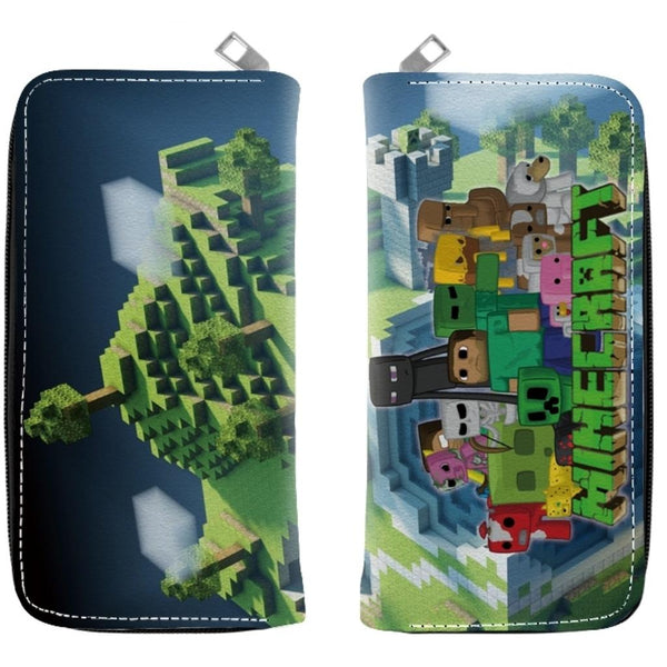 Minecraft - Long Zipper Purse / Wallet - Comic Book Factory