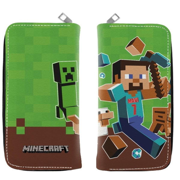 Minecraft - Long Zipper Purse / Wallet - Comic Book Factory