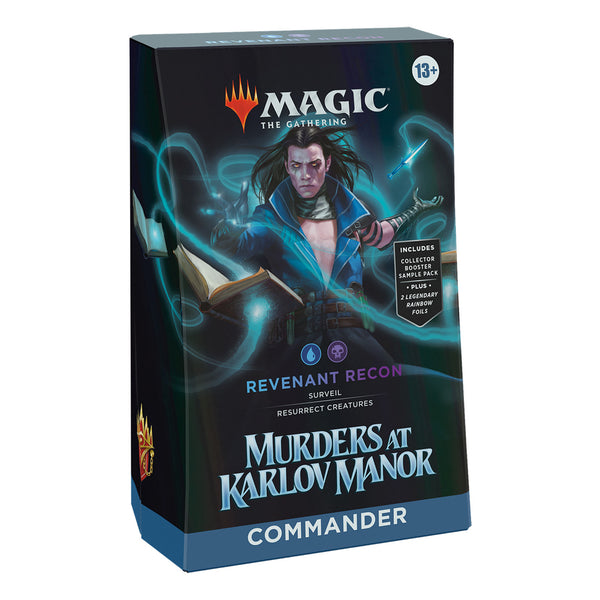 Magic Murders at Karlov Manor - Commander Deck - Revenant Recon - Comic ...