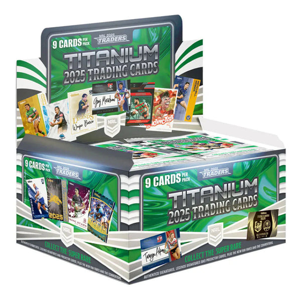 NRL Rugby League - 2025 Traders Titanium Trading Cards Booster Priorit ...