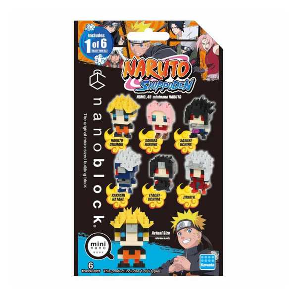 Nanoblock - Mini Naruto Shippuden - Comic Book Factory