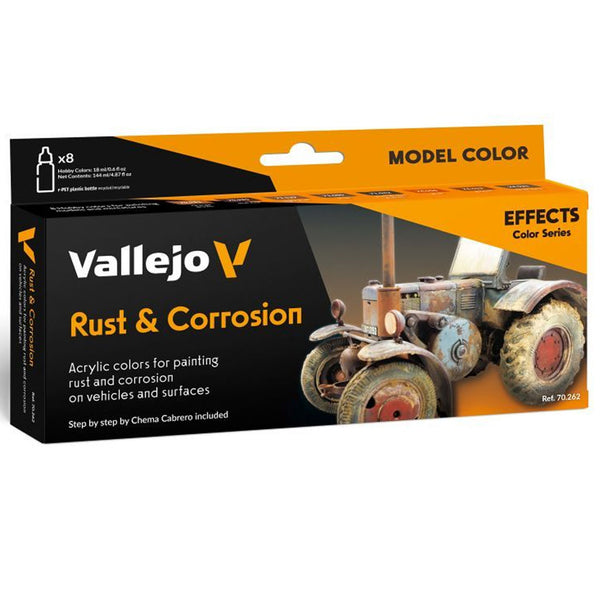 Vallejo - Model Colour - Rust & Corrossion By Chema Cabrero Effects 8 ...