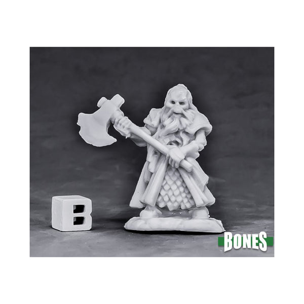 Reaper Bones - Undead Dwarf Fighter - 77561 - Comic Book Factory