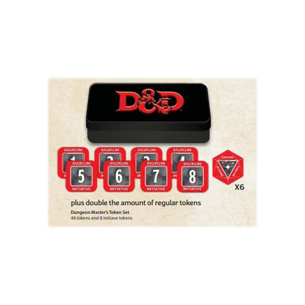 D&D Class Token Set - Dungeon Master - Comic Book Factory