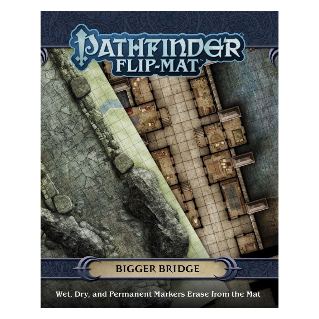 D&D / Pathfinder Flip Mat - Bigger Bridge - Comic Book Factory