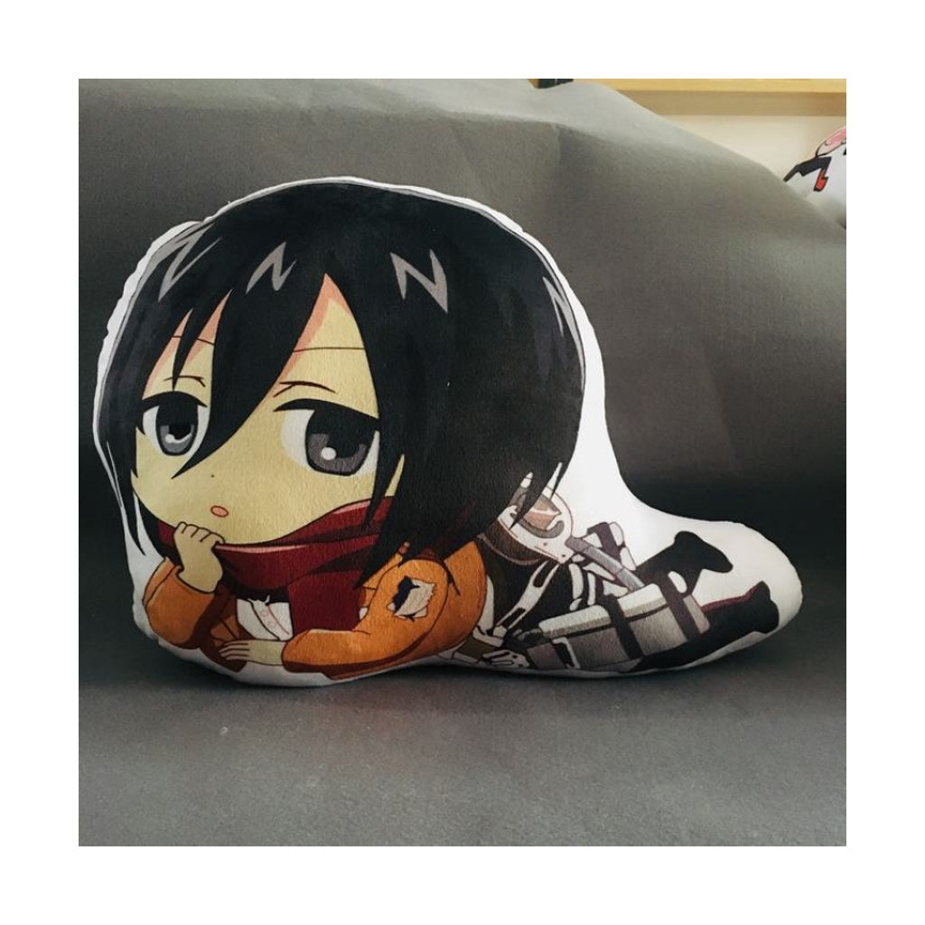 Attack on Titan - Mikasa - Plush Pillow - Comic Book Factory