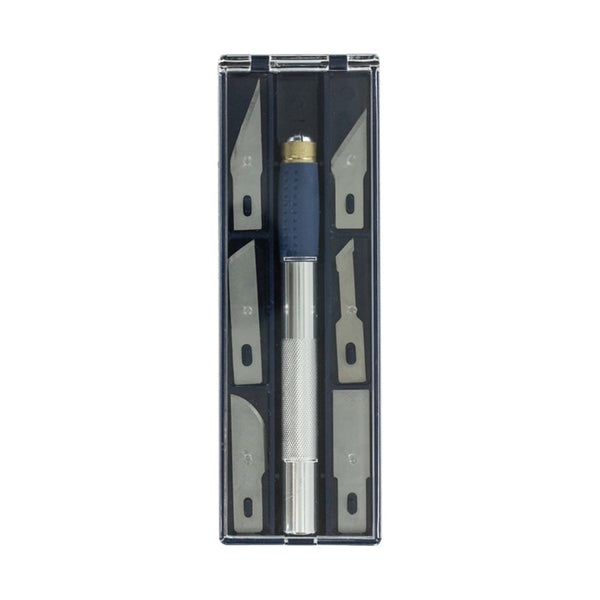 Soft Grip Hobby Knife - 6 Blades - Comic Book Factory
