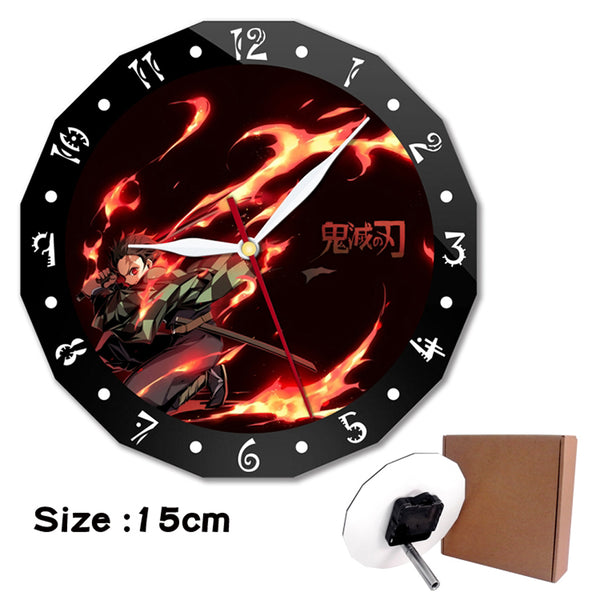 Demon Slayer wall clock alarm clock 15cm - Comic Book Factory