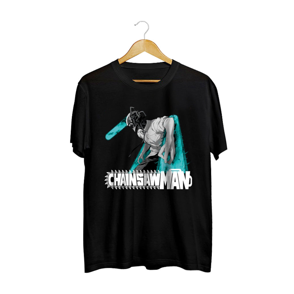 Chainsaw Man - Full Colour T-Shirt - Comic Book Factory